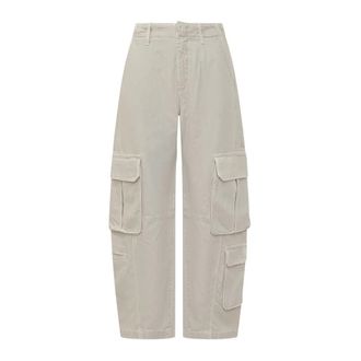 A Gold E Low Curve Utility Jean - - Trousers - Damen - Beige - W26