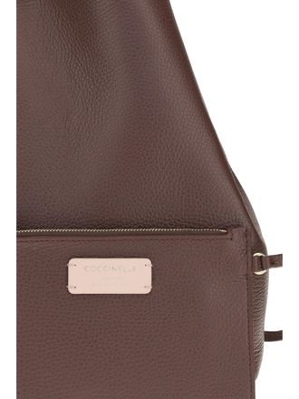 Coccinelle Womens Shoulder Bag C-Easy Berry Calf Leather (bos Taurus)