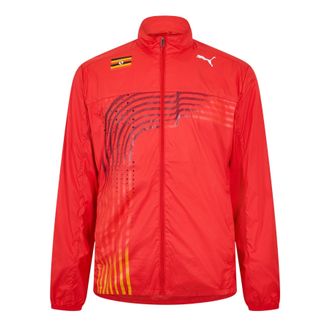 Puma Trainingsjacke f&uuml;r Herren, Aufw&auml;rmen (Rot)