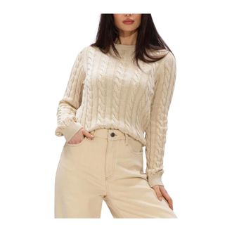 Modstr&ouml;m Damen, Strickwaren, Beige, XSGr&ouml;&szlig;e