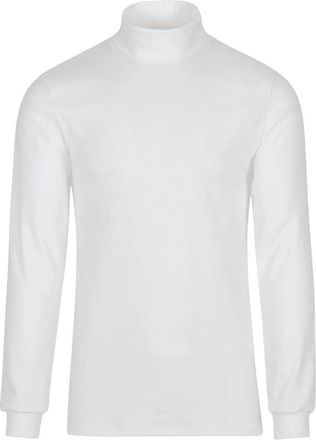 Trigema Herren Sportrollkragenpullover 685010, Wei&szlig; (weiss), X-Large