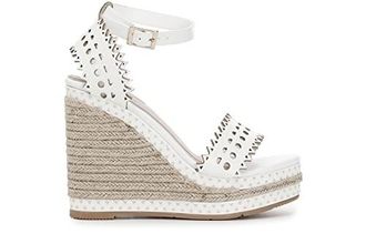 Caf&egrave;noir Cafe Noir SANDALE TRAFOR&Eacute; SUR COUETTE CORDE - C1XK9902, Blanc, 40 EU