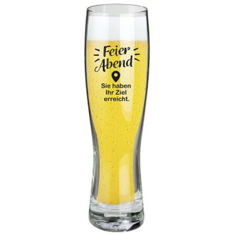 Gilde Weizenbierglas Feierabend 500ml 46754