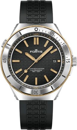 Fortis Marinemaster M-44 Black Resin Gold Herrenuhr F8120015