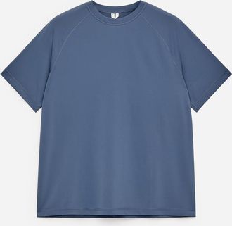 Arket ACTIVE Technisches T-Shirt -Blau