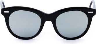 Thom Browne Femme, Accessoires, Noir, Taille: ONE Size Lunettes de soleil oeil-de-chat en ac&eacute;tate