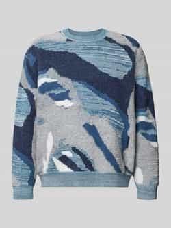 Scotch & Soda Loose Fit Strickpullover im Allover-Look