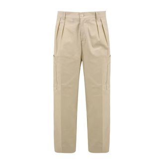 Daniele Alessandrini Straight Leg Hosen - - Trousers - Herren - Beige - S