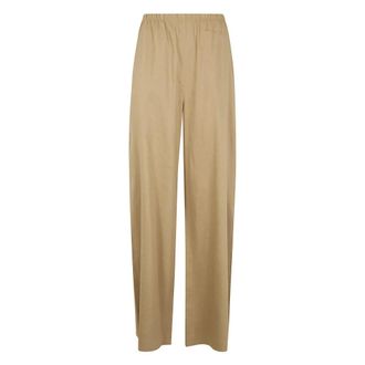 Max Mara Wide Pantalons - Femme - Pantalons - Beige - Taille: 40 FR