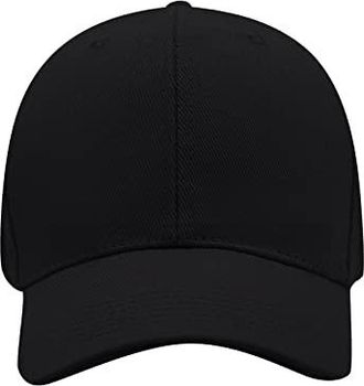 Generic Cocila Hommes Et Femmes éTé DéContracté CrèMe Solaire Casquettes De Baseball Casquette Chapeaux Noir Jaune (Black One Size) Cagoule Grand Froid Hommes