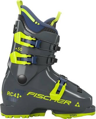 Fischer Kinder Ski-Schuhe RC4 50 JR GW RHINO GREY/RHINO GREY