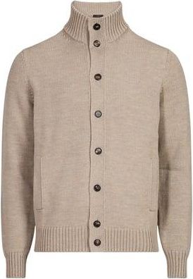 Slowear Cardigan &agrave; col montant en laine