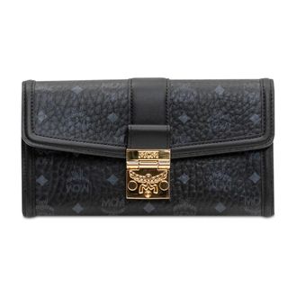 MCM Mcm, Femme, Accessoires, Noir, Taille: ONE Size Tracy Chain Wallet