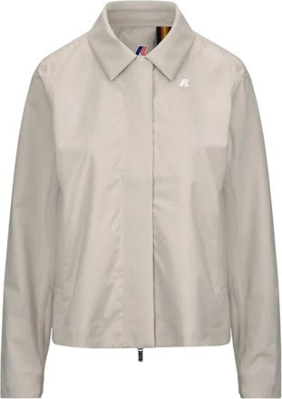 K-Way Femme, Vestes, Beige, Taille: 38 FR K61338W Light Jacket