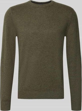 Christian Berg Kaschmirpullover mit gerippten Abschl&uuml;ssen