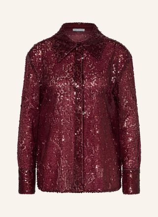 Mrs & Hugs Mrs & Hugs Hemdbluse Mit Pailletten rot