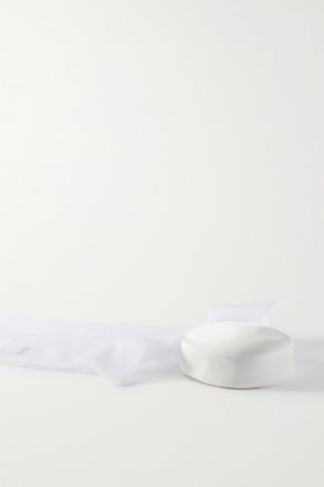 Maison Michel Chapeau En Feutre De Laine, Satin Et Tulle &Agrave; Noeud Jackie - Blanc