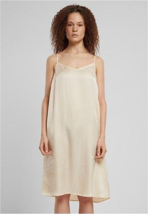 Urban Classics Midikleid Ladies Viscose Satin Slip Dress