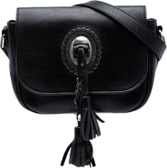 Saint Laurent Sac bandouli&egrave;re Pre-owned - Femme - Pre-owned - Noir - Taille: ONE Size