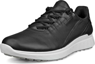 Ecco Herren S Casual Lace Waterproof Golfschuh, Schwarz, 43 EU