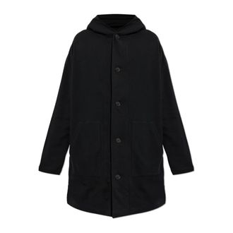 Yohji Yamamoto Kapuzenstrickjacke - - Knitwear - Herren - Schwarzk - M