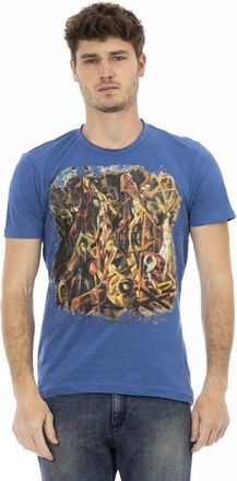 Trussardi Herren, Oberteile, Blau, XLGröße