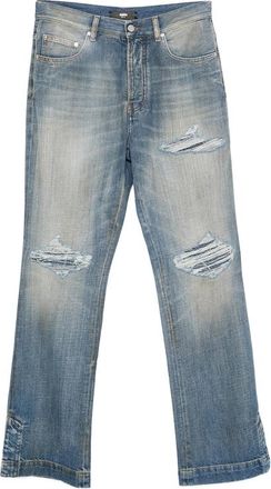 Amiri Distressed Flared Jeans