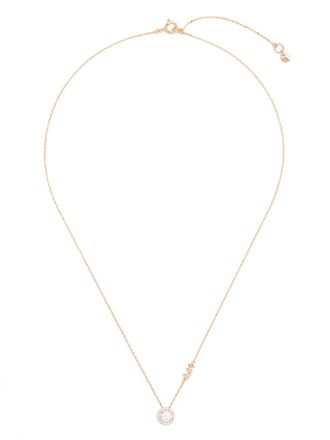 Michael Kors Pave Halskette - Gold