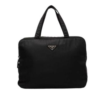Prada Pre-owned Nylon Kosmetiktasche - - Pre-owned - Damen - Schwarzk - ONE SIZE