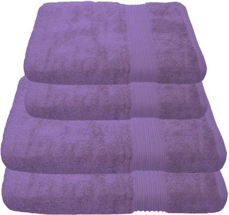 Julie Julsen Handtuch Set 2X Duschtuch 2X Handtuch Lavendel/in 23 Farben erhältlich weich und saugstark