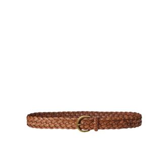 Polo Ralph Lauren Geflochtener Lederg&uuml;rtel - - Accessories - Herren - Braun - L