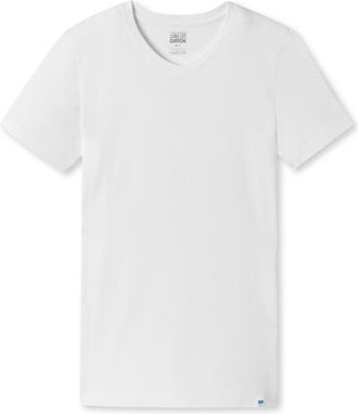 Schiesser Underwear T-Shirt mit V-Ausschnitt aus Long Life Cotton in