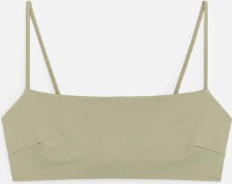 Arket Sportliches Bikinioberteil -Beige