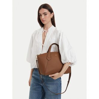 HUGO BOSS Handtasche BOSS Lenah M 50563396 Braun
