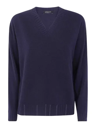 Fabiana Filippi Pull Col Rond - Bleu