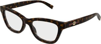 Gucci Gg1983O Cat-Eye-Brille - - Accessories - unisex - Braun - 52 MM