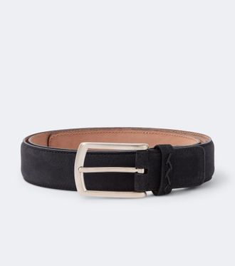 Ermenegildo Zegna G&uuml;rtel Triple Stitch aus Leder