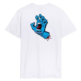 Santa Cruz Santa Cruz T-shirt Screaming Hand Chest - Blanc, blanc, M