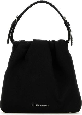 Amina Muaddi Femme, Sacs, Noir, Taille: ONE Size Vittoria Full Crystal Bag