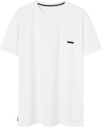 Roberto Ricci Design Rrd, Homme, Tops, Blanc, Taille: XL T-shirt &agrave; poche laser