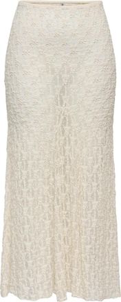 Only Onlaya Lace Long Skirt JRS Noos