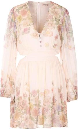Twinset Robe Au Genou - Blanc