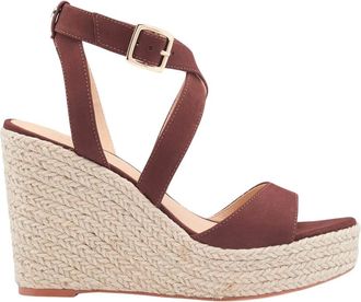 Cosmoparis Femme, Chaussures, Brun, Taille: 36 EU Orna Wedge Sandal