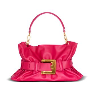 Balmain Femme, Sacs, Rose, Taille: ONE Size Sac Medium Anthem en cuir de veau
