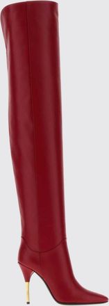 Valentino Garavani Overknee-Stiefel aus Kalbsleder mit Stiletto-Absatz