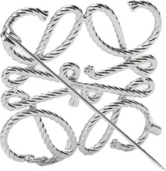 Loewe Broche Anagram textur&eacute;e