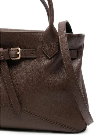 Ballantyne Calfskin Leather Tote Bag - Brown