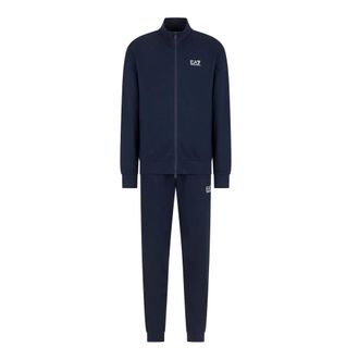Emporio Armani Emporio Armani Ea7, Homme, Sport, Bleu, Taille: 5XL Ensemble de Sport en Coton Bleu