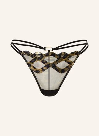 Livy Livy String Kira Mit Glanzgarn schwarz