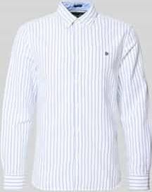 Superdry Regular Fit Freizeithemd mit Logo-Stitching